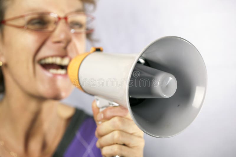 Shouting stock image. Image of announcemant, command - 22699661