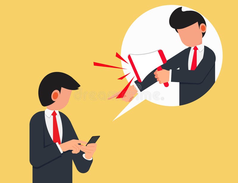 Shouting with Anger. Manager Was Angry and Blames the Employee Over the ...