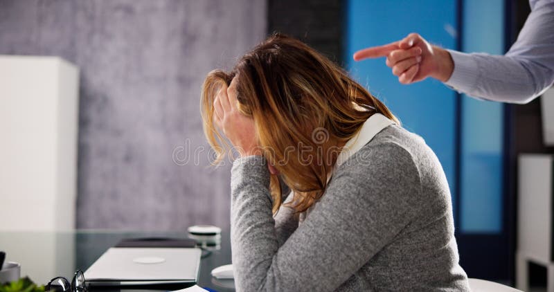 Shouting Angry Boss Bully stock image. Image of harassment - 267088059