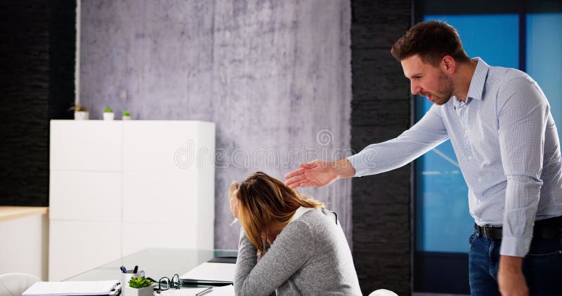 Shouting Angry Boss Bully stock image. Image of bullying - 267706767