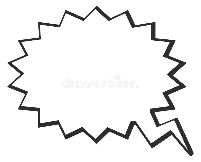 Balloon Comic Yelling Stock Illustrations – 61 Balloon Comic Yelling ...