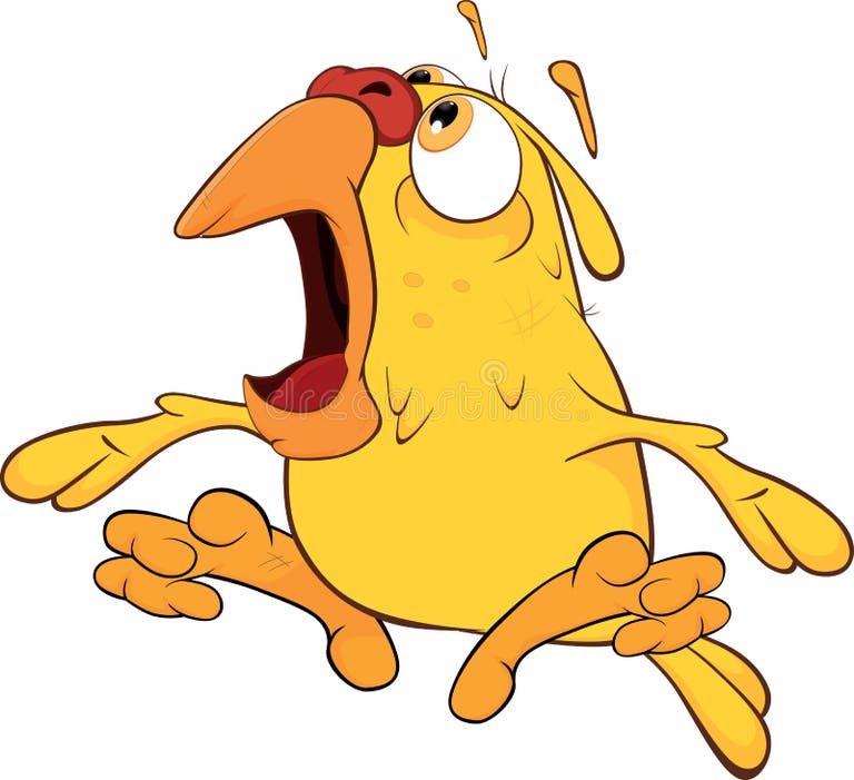 Shouting Chicken Cartoon Stock Illustrations – 42 Shouting Chicken ...