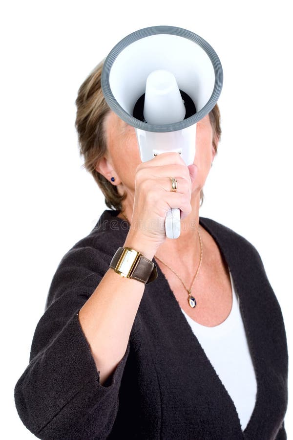 Shouting into the ear stock photo. Image of caucasian - 1220474