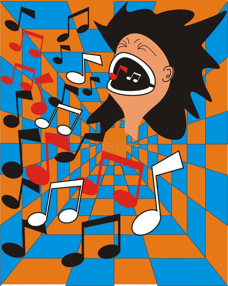 Musical Notes Coming Out Stock Illustrations – 76 Musical Notes Coming ...