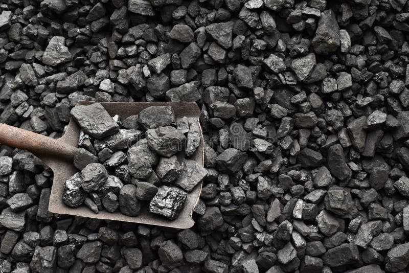 Loading shovel coal stock image. Image of loading, heat - 46555645