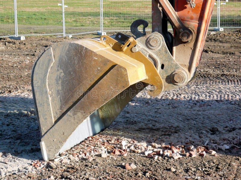 Shovel excavator stock photo. Image of digest, building - 4350384