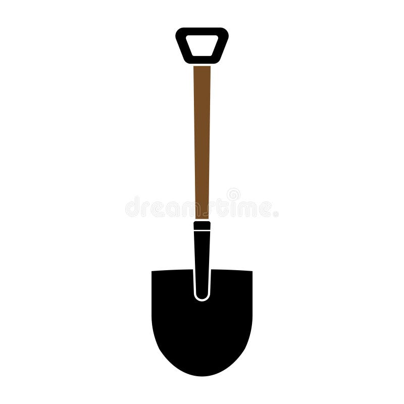 Shovel Icon Design Template Illustration Isolated Vector Stock ...