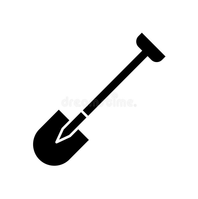 Shovel Icon Vector Design Templates Stock Vector - Illustration of ...