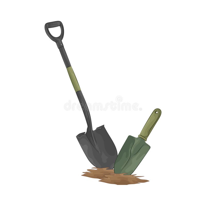 A Versatile Gardening Shovel Designed for Digging, and Moving Soil ...