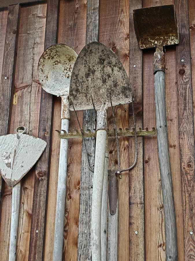Shovel or Spade in Gardening Stock Photo - Image of design, basic ...