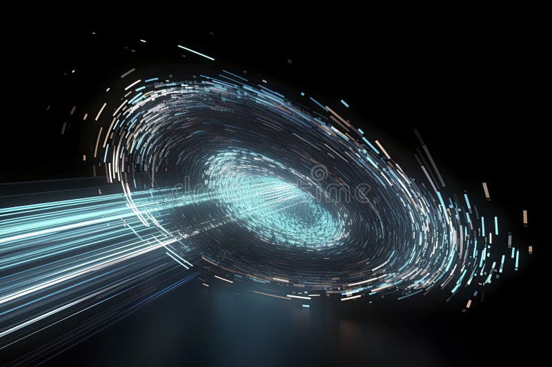 Show Concepts that Represent Digital Speed, Agility and Fast Modern ...