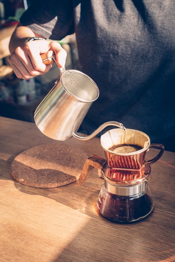 Show of Drip Coffee. stock photo. Image of drink, coffee - 97741906