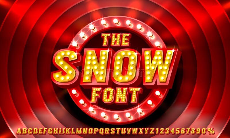 Show Font Set Collection, Letters and Numbers Symbol. Vector Stock ...