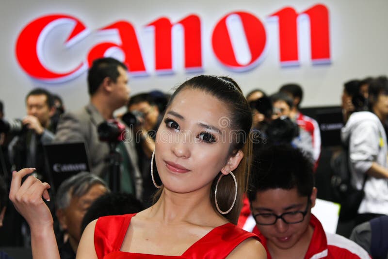 Show girl editorial photo. Image of photographic, technology - 22468266