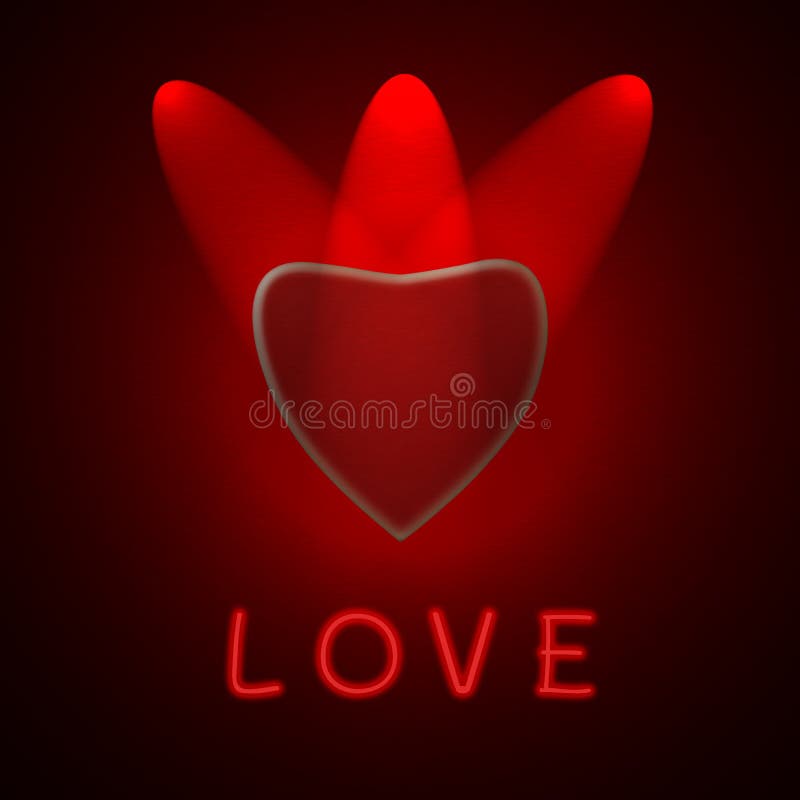 Show heart stock illustration. Illustration of celebrate - 23278359