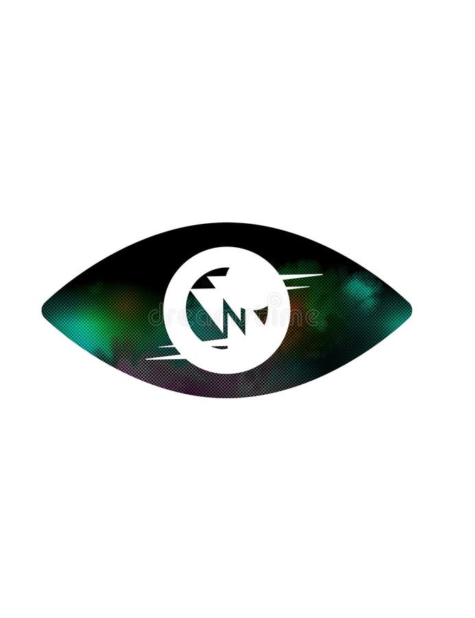 Show Password Icon with Green Gradient Beautiful Stock Illustration ...