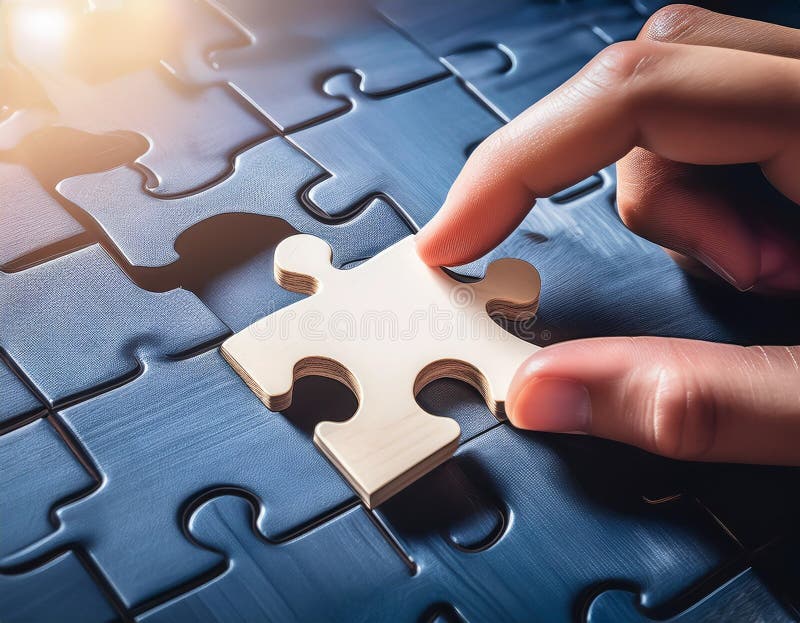 Show a Puzzle Piece Fitting into a Compliance-themed Puzzle ...