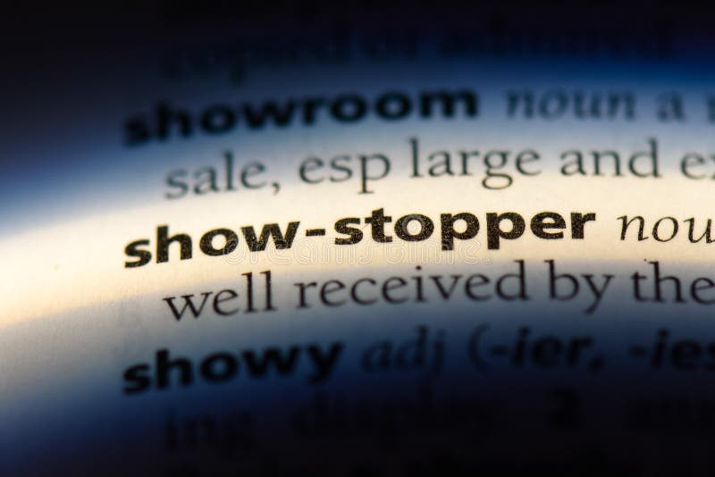 Show stopper stock image. Image of book, printed, show - 126619005