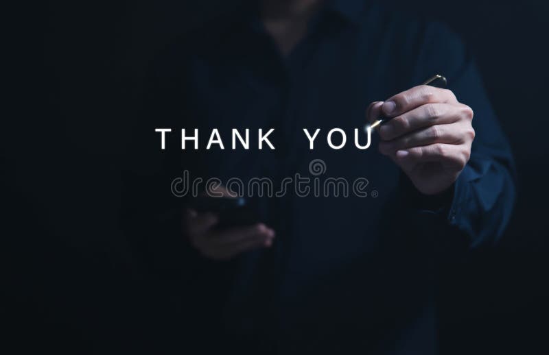 Show Thank You Message Letter Writing Ideas Congratulations Stock Image ...