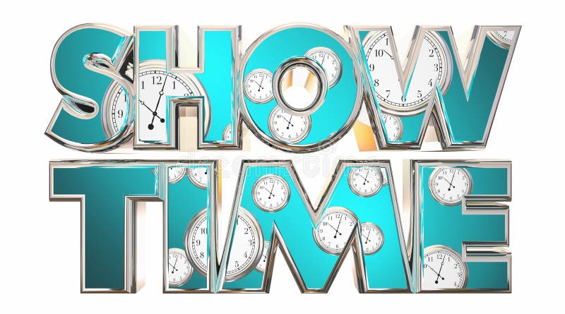 Play Time Clock Fun Recreation Recess Sports Activity Stock ...