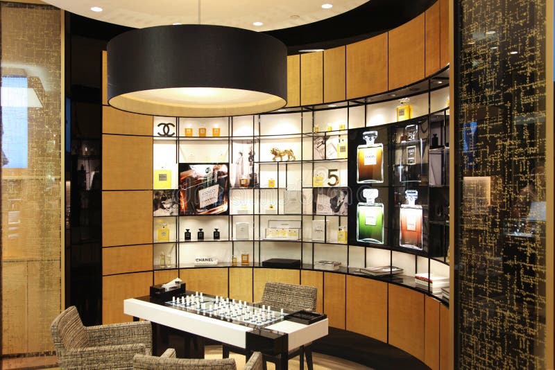 Showcase Corner CHANEL. Moscow. 24.07.2013 Editorial Photo - Image of ...