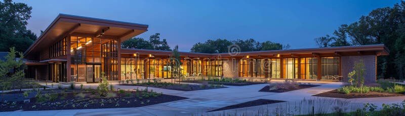 Showcase of a Community Center Built Using Eco-friendly Construction ...