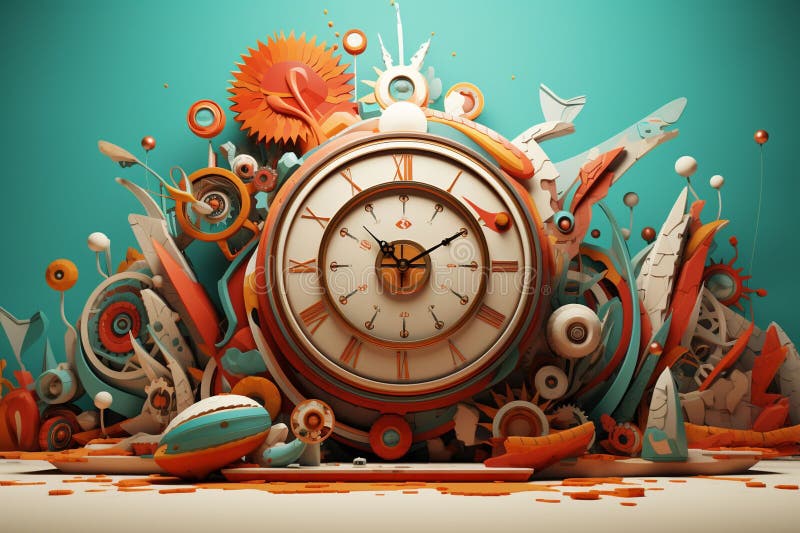 Showcase the Concept of Timelessness and Stock Illustration ...