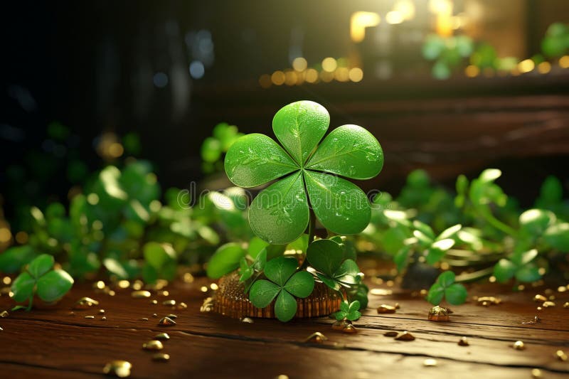 Showcase the Cultural Significance of Clover in Stock Illustration ...