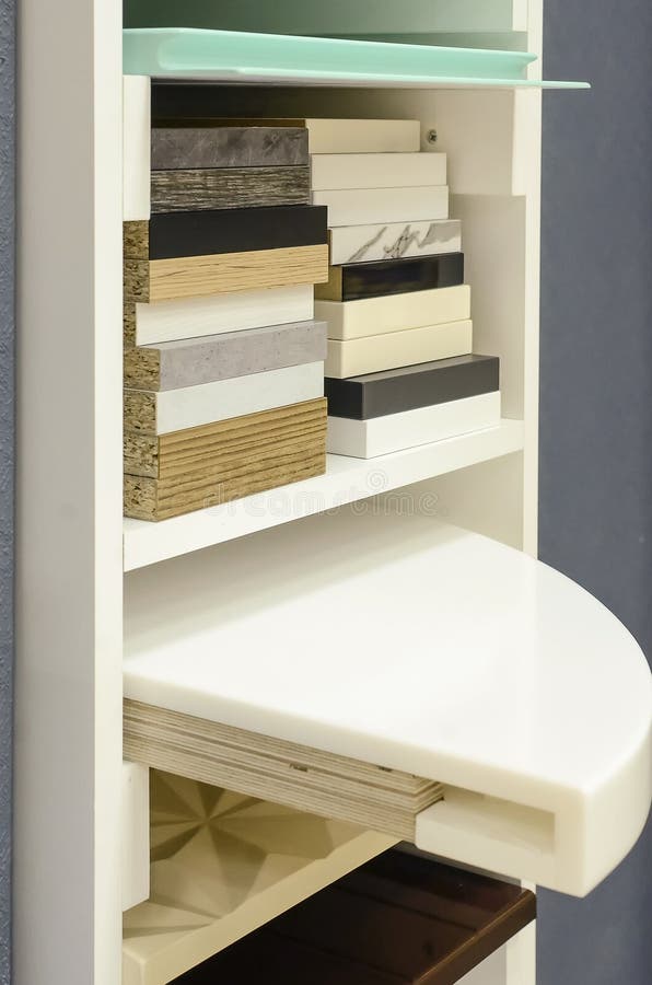 Showcase for Display Samples for Furniture Production in a Hardware ...