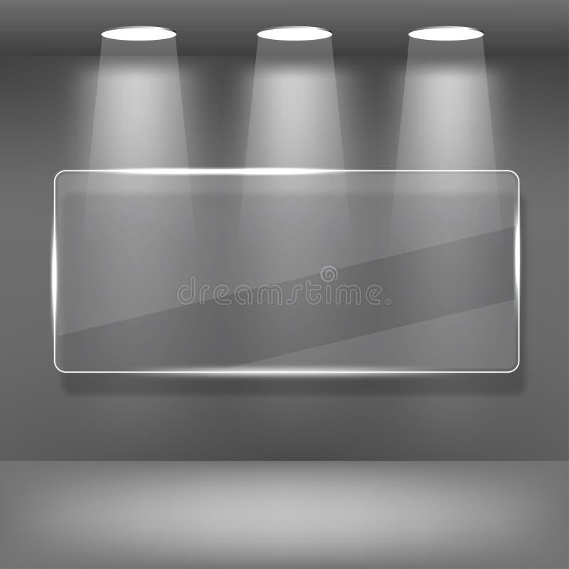 Showcase Gallery stock vector. Illustration of construction - 24684236