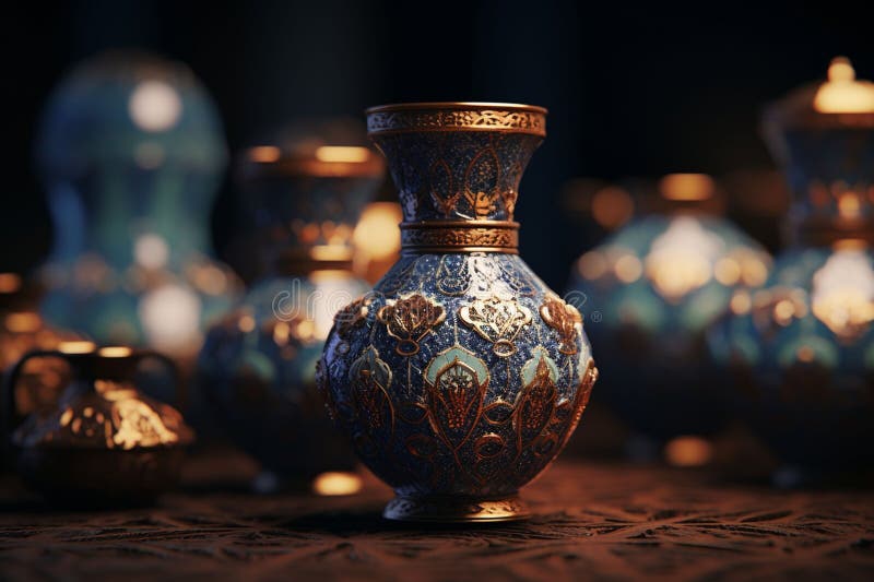 Showcase the Intricate Details of Islamic Stock Illustration ...