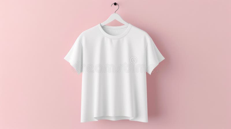 A Showcase Mockup of a T-shirt on a Hanger, Ready for Personalized ...
