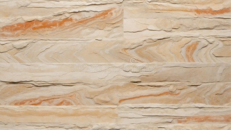 Banded Mosaic: Limestone Texture Showcase. AI Generate Stock ...