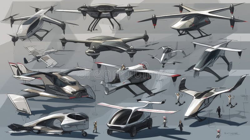 A Showcase of the Various Designs and Shapes of the EVTOLs Each One ...