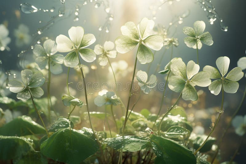 Showcase the Versatility of Clover Motifs in Stock Illustration ...