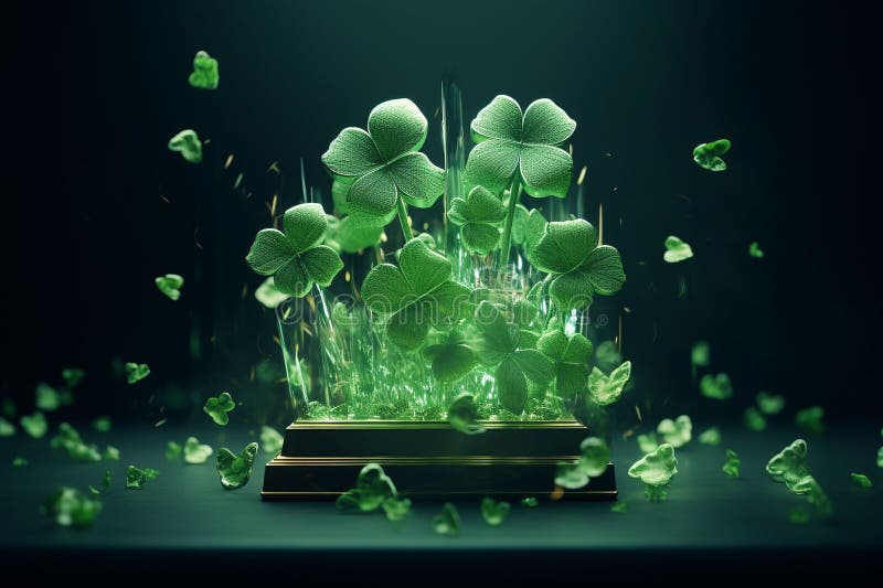 Showcase the Versatility of Clover Symbolism in Stock Illustration ...