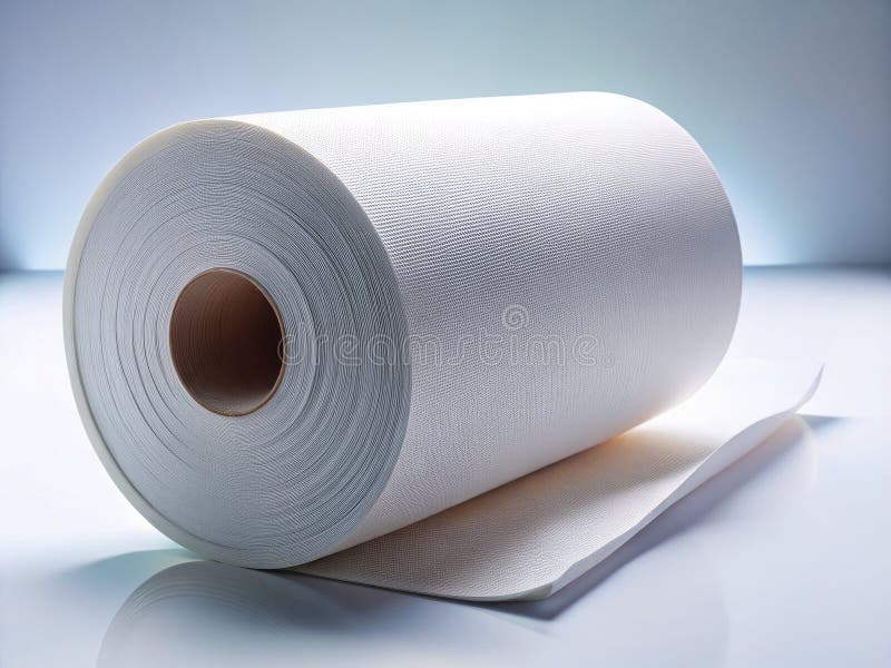 Showcase Your Brand with this Elegant Paper Roll Mockup Smooth Waves ...