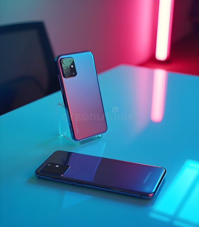 Vivid Smartphone Mockup - Stunning Gradient Effects with Bold and ...