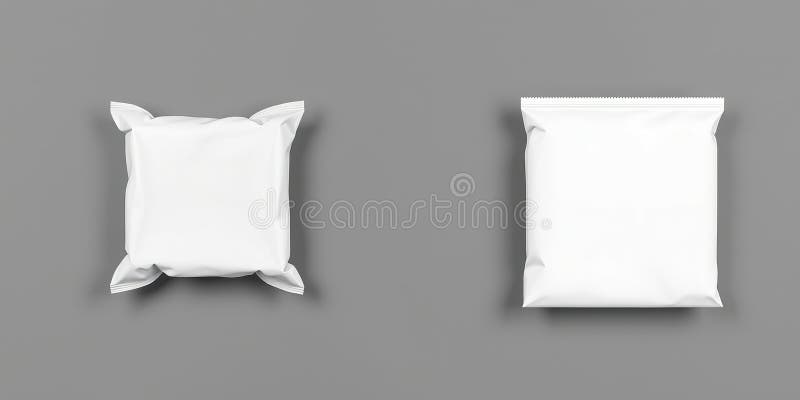 Square Packaging Mockup Blank Template for Creative Product Design ...