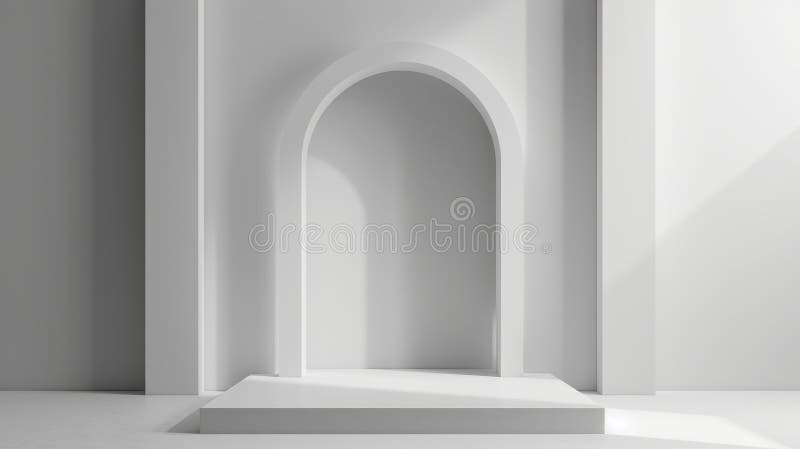 Showcase Your Product on this Sleek, Empty Stage, Ideal for Creating ...