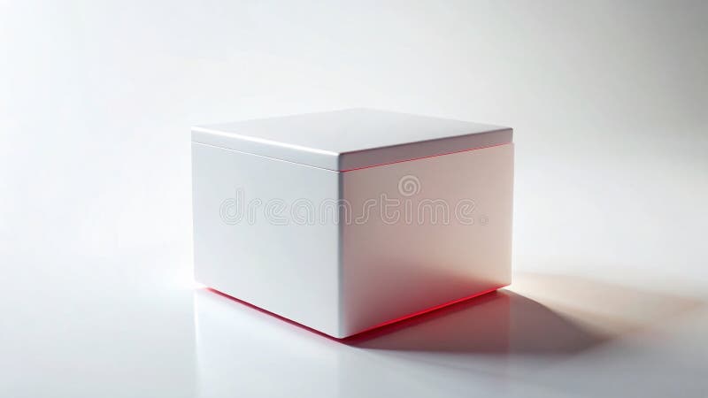 Showcase Your Product in Style a Pristine White Box Mockup for ...