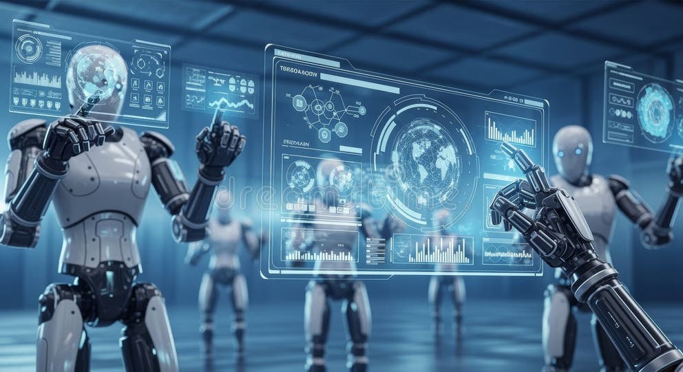 Showcasing Cutting-edge Robotics Seamlessly Engaging with Holographic ...