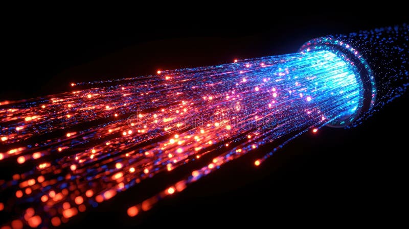 Showcasing Dynamic Light Burst Technology High Contrast Digital Art ...