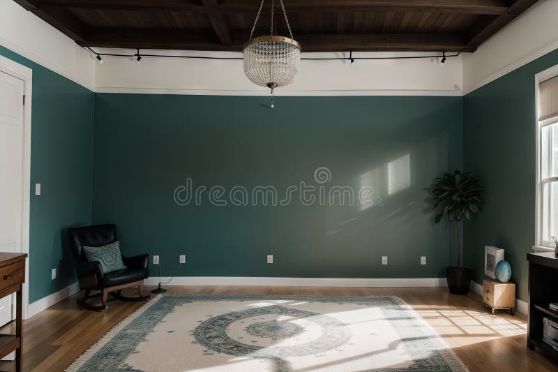 Showcasing Interior Design in Style Artsy Asylum Stock Illustration ...