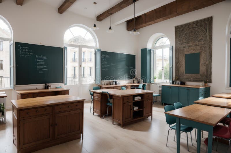 Showcasing Interior Design in Style Bespoke Beauty Stock Illustration ...