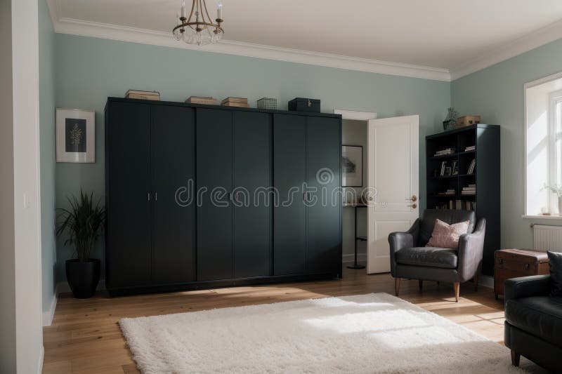 Showcasing Interior Design in Style Chic Citadel Stock Illustration ...