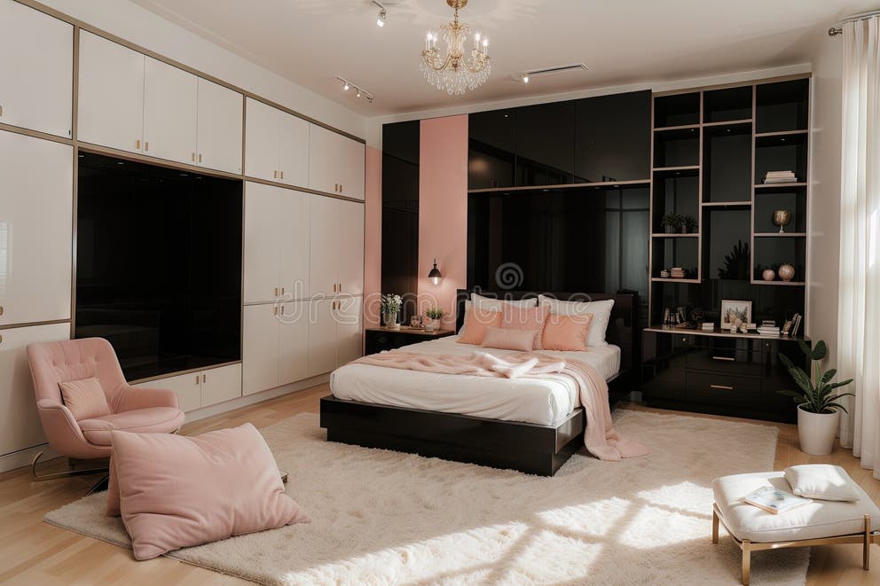 Showcasing Interior Design in Style Dreamer S Dream Stock Illustration - Illustration of dreamer ...