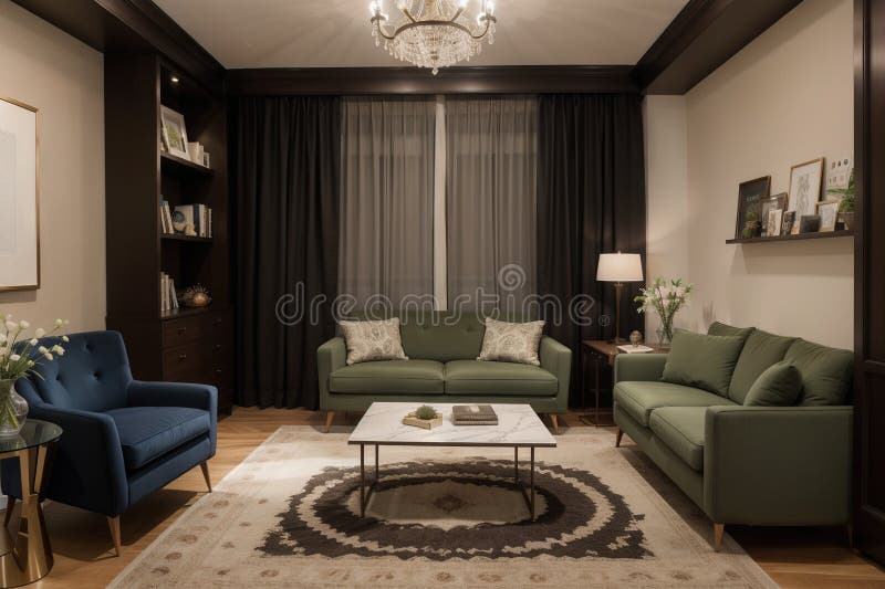 Showcasing Interior Design in Style Eco-Friendly Excellence Stock ...