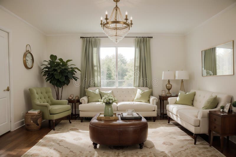 Showcasing Interior Design in Style Future Facing Stock Illustration ...