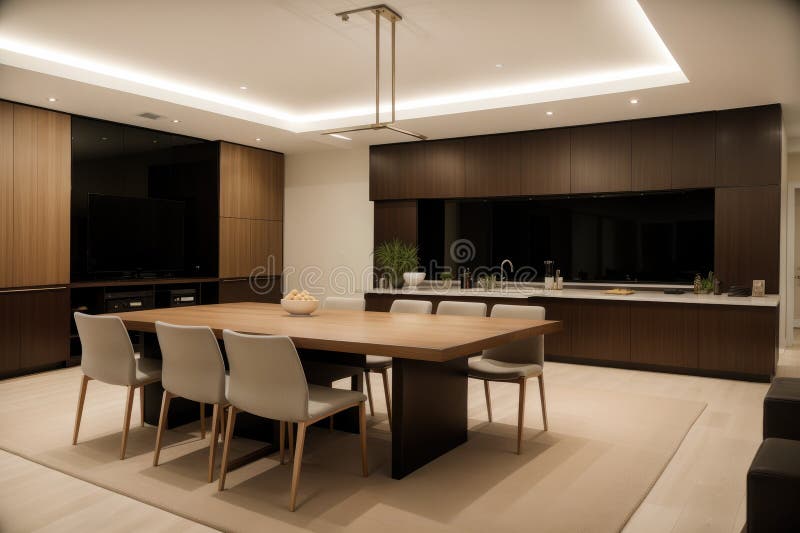 Showcasing Interior Design in Style Graceful Grains Stock Illustration ...